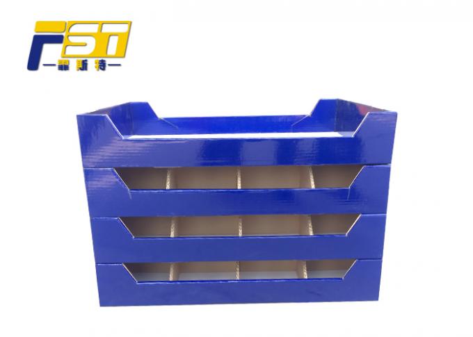 Heavy Duty Colored Corrugated Boxes UV Coating Serviceable High Load ...