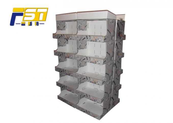 Durable Eco - Friendly Cardboard Pallet Display , Beautiful Paper ...