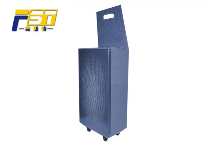Reusable Corrugated Paper Recycling Box Trolley With Handles and ...