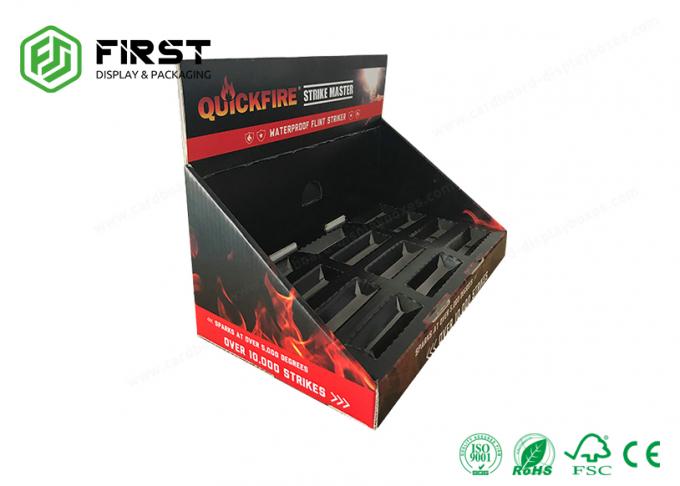 POP Customized Printing Foldable Cardboard Counter Display CDU Display ...