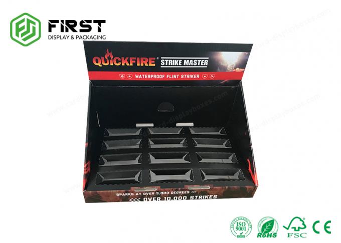 POP Customized Printing Foldable Cardboard Counter Display CDU Display ...