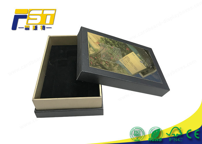 CMYK Pantone Color 1200g Cardboard Gift Boxes With Lid