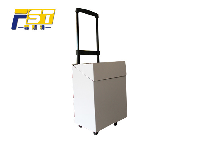 Easy Taking Cardboard Trolley Box , 100% Recyclable Cardboard Tool Box ...